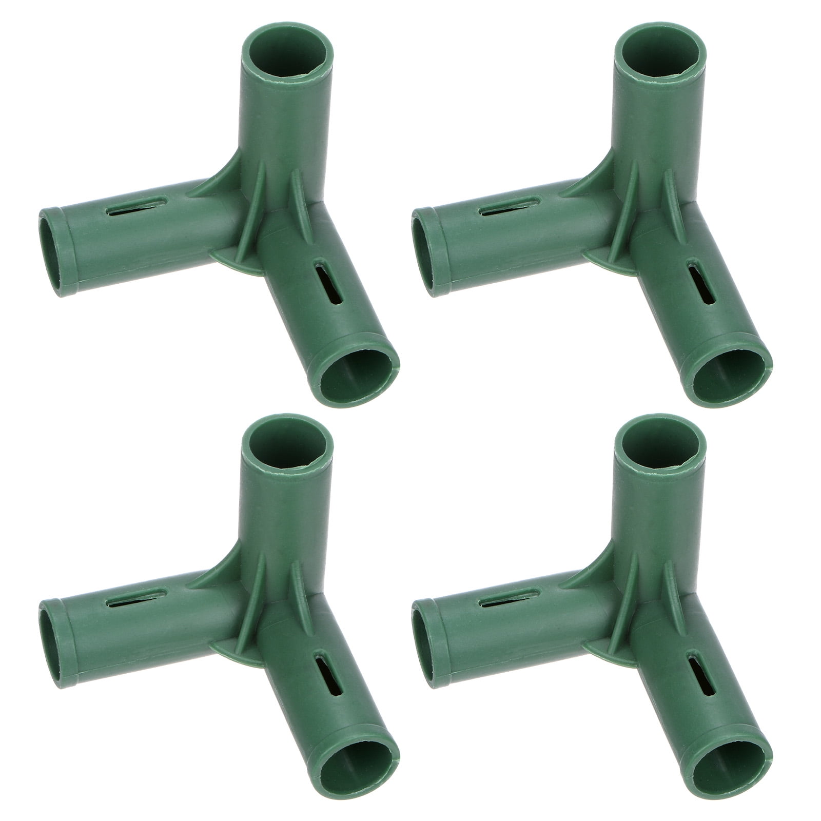 Uxcell 4 Pcs 19mm Greenhouse Frame Building Connectors, 3 Way Right ...