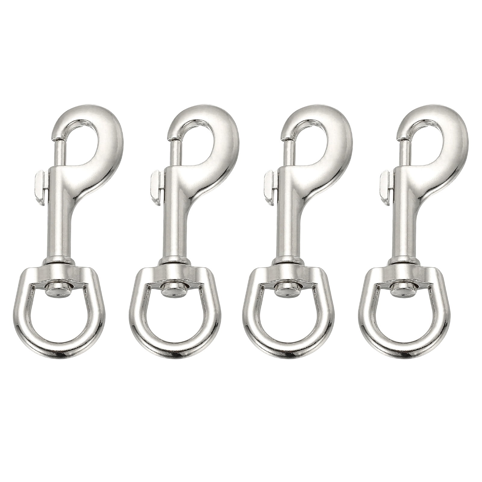 Uxcell 4 Pcs Flag Swivel Snap Clips, 4.1 Inch Heavy Duty Alloy Flag ...