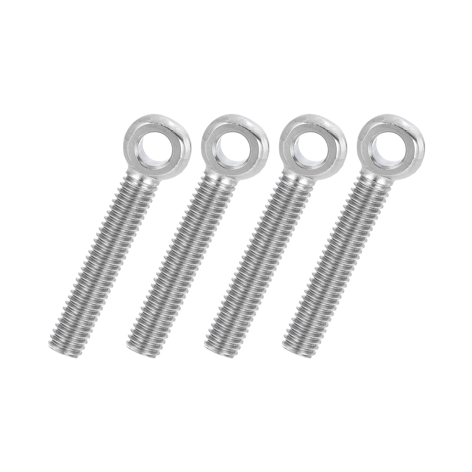 Uxcell 4 Pcs M6x45mm Shoulder Swing Lifting Eye Bolt, 304 Stainless ...