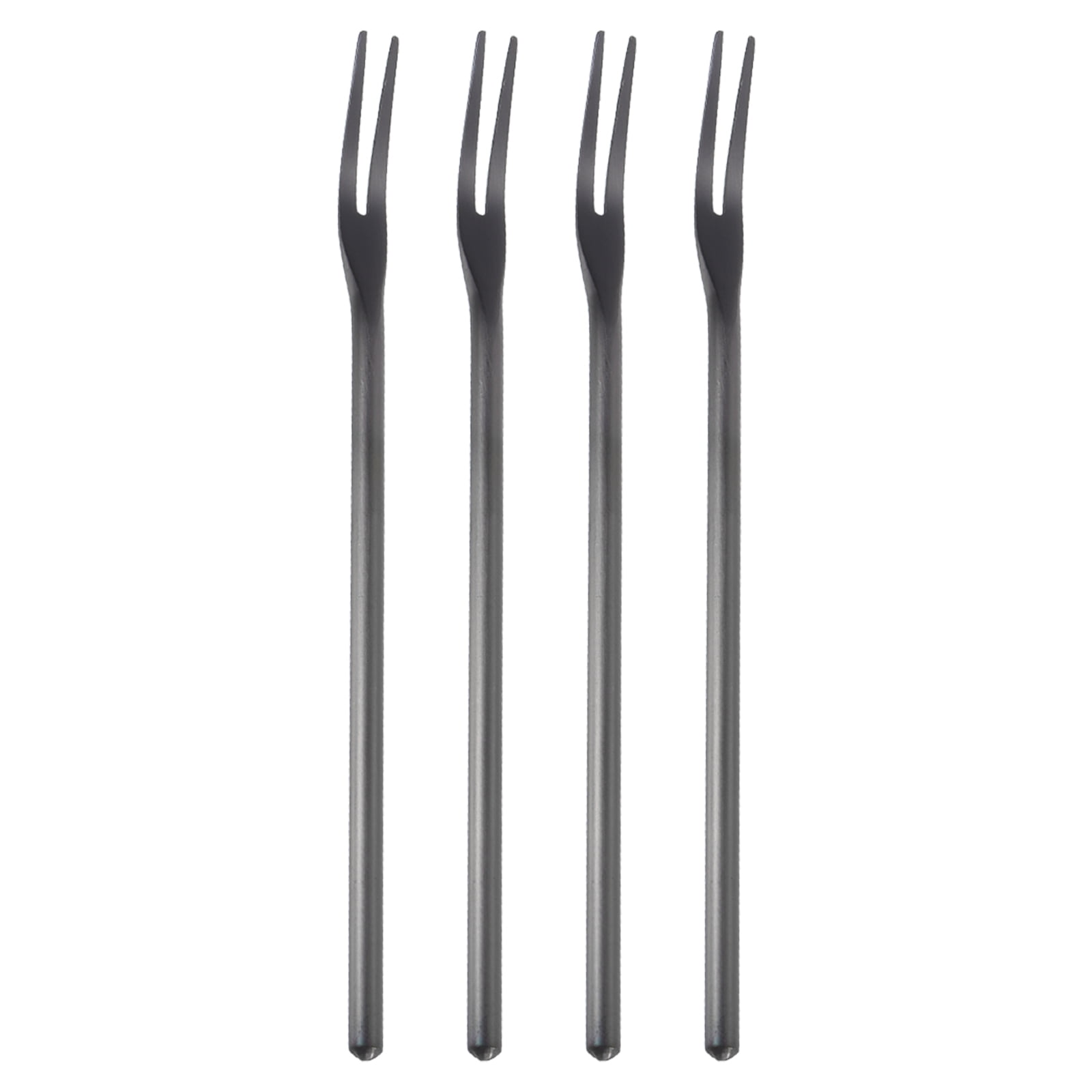 Uxcell 4 Pcs Pickle Fork, 6.3 Inch Olive Fork with Long Handle ...