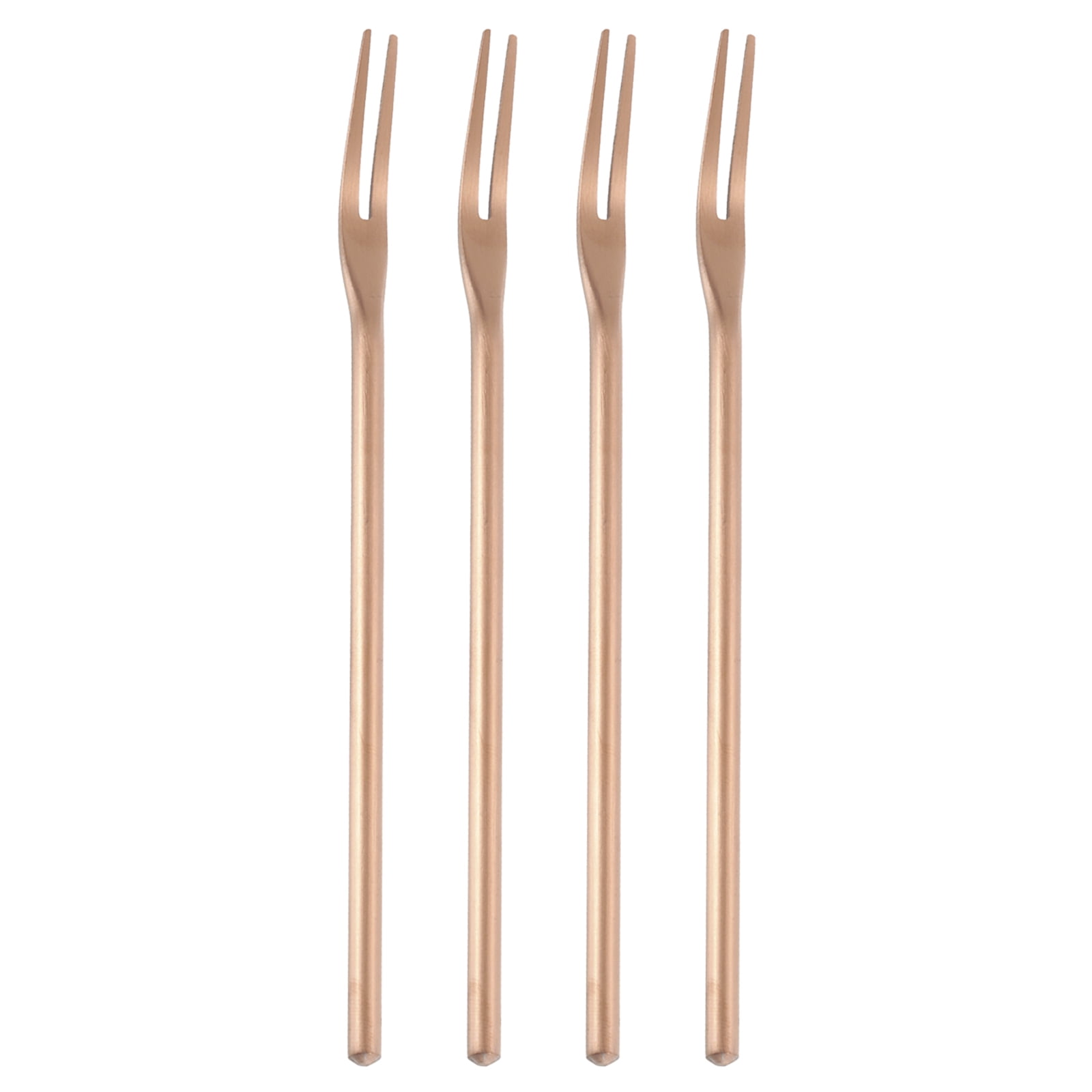 Uxcell 4 Pcs Pickle Fork, 6.3 Inch Olive Fork with Long Handle ...