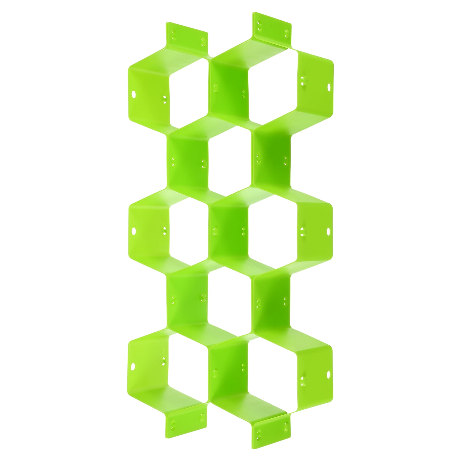 Uxcell 4 Pcs Plastic Adjustable Separator Drawer Organizer Divider for ...