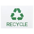Uxcell 4 Pcs Recycle Sign Decals Recycle and Trash Symbols Sticker for ...