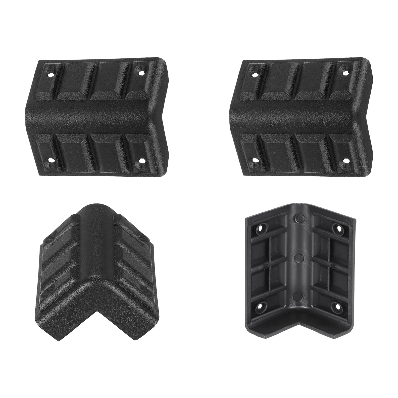 Uxcell 4 Pcs Speaker Cabinet Corners Protector 45x45x70mm Plastic ...