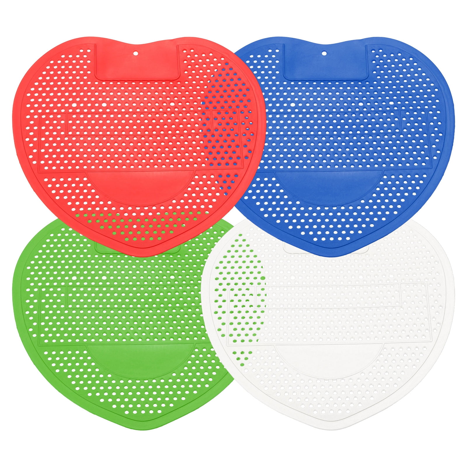 Uxcell 4 Pcs Urinal Screen Deodorizer, 7.3 x 6.9 Inch Plastic Urinal ...