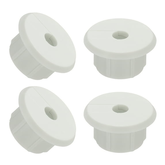 Uxcell 4 Pcs Wall Bushing Grommet, Wall Cable Feed Through Bushings ...