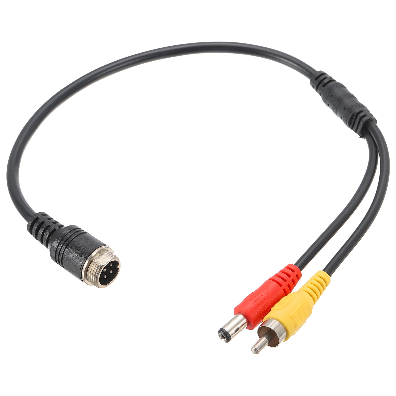 Uxcell 4 Pin Aviation Male to RCA Male Adapter Cable 11.8 Inch 30cm 4 ...