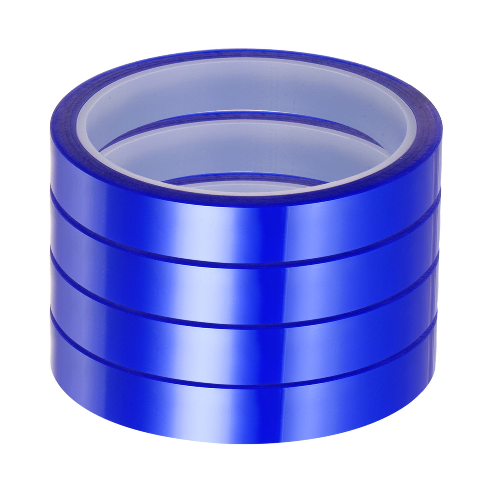 Uxcell 4 Rolls Heat Tape High Temperature Heat Resistant Tape 12mmx33m ...