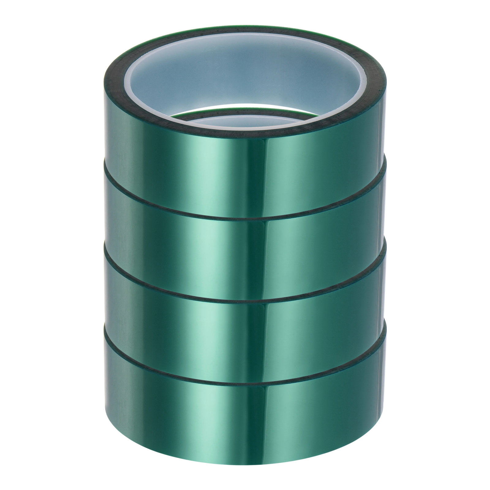 Uxcell 4 Rolls Heat Tape High Temperature Heat Resistant Tape 25mmx33m ...