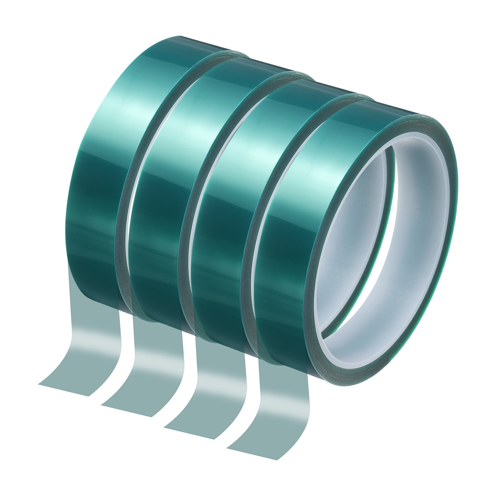 Uxcell 4 Rolls High Temperature Masking Tape 4/5"x108ft(20mmx33m) 0 ...