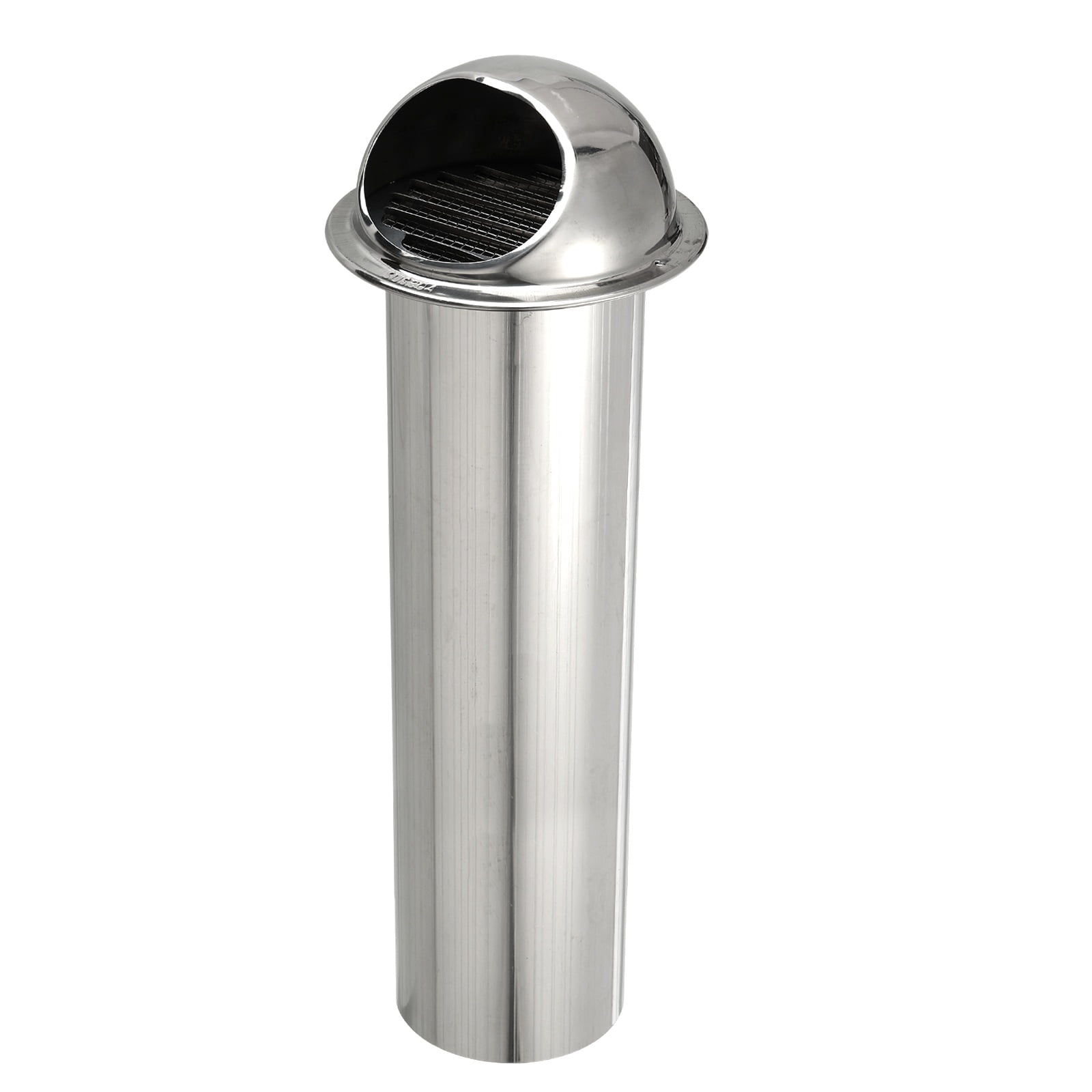 Uxcell 4" Round Soffit Air Vents, 15" Length 304 Stainless Steel Louver ...
