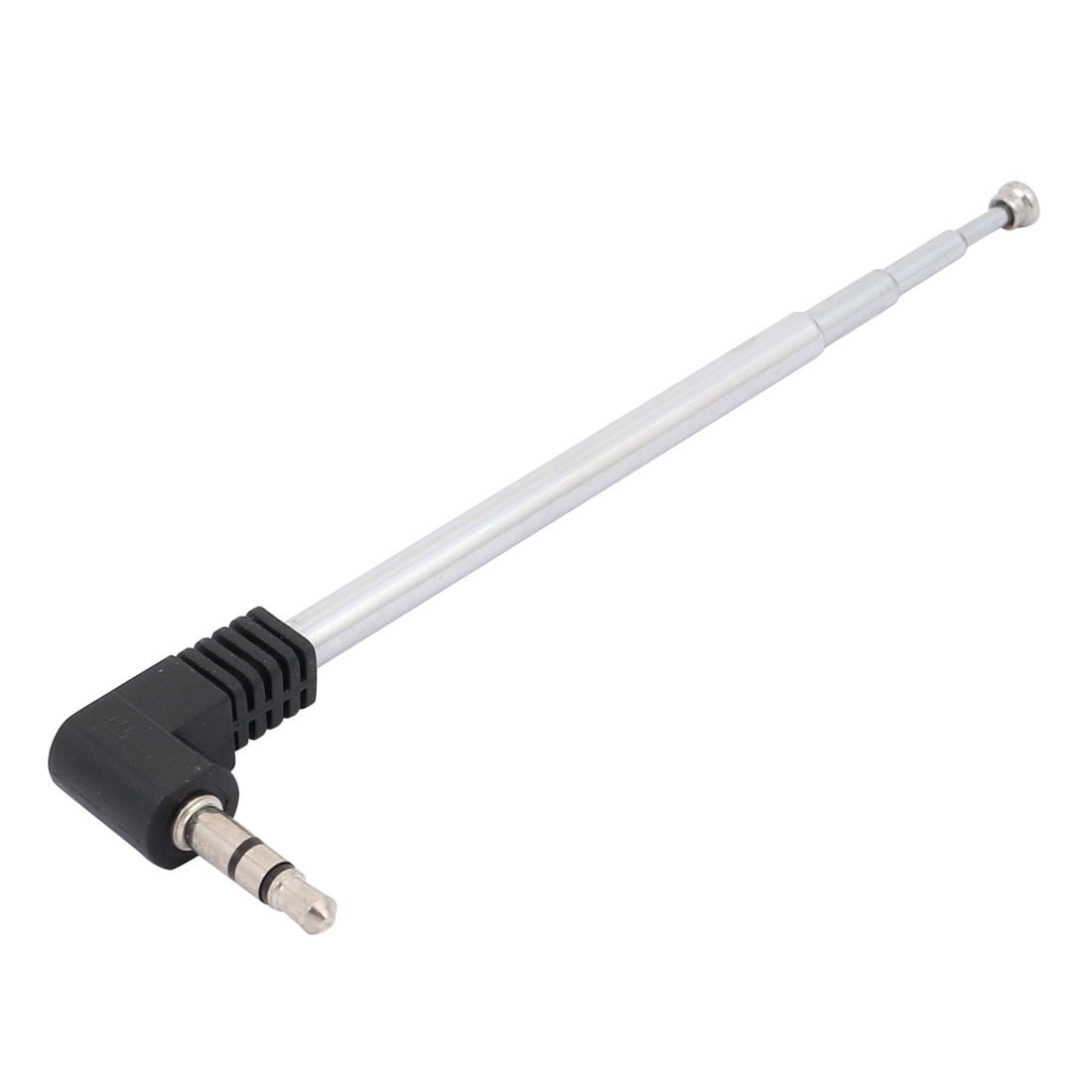 Uxcell 4 Sections Telescoping AM FM Radio Antenna 0.14" Connector 9.6 ...