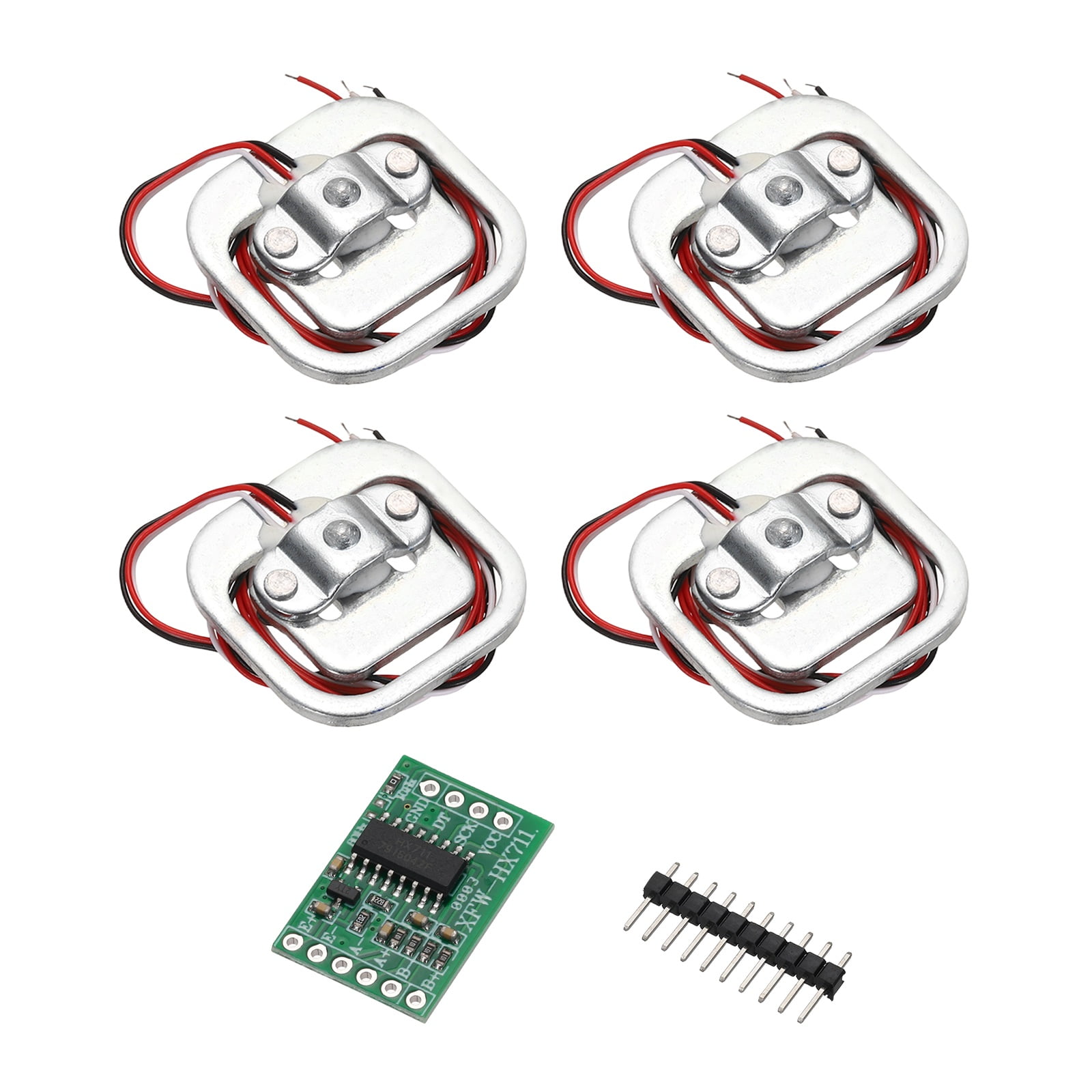 Uxcell 4 Set Human Body Scale Resistance Strain Half Bridge Load Cell ...