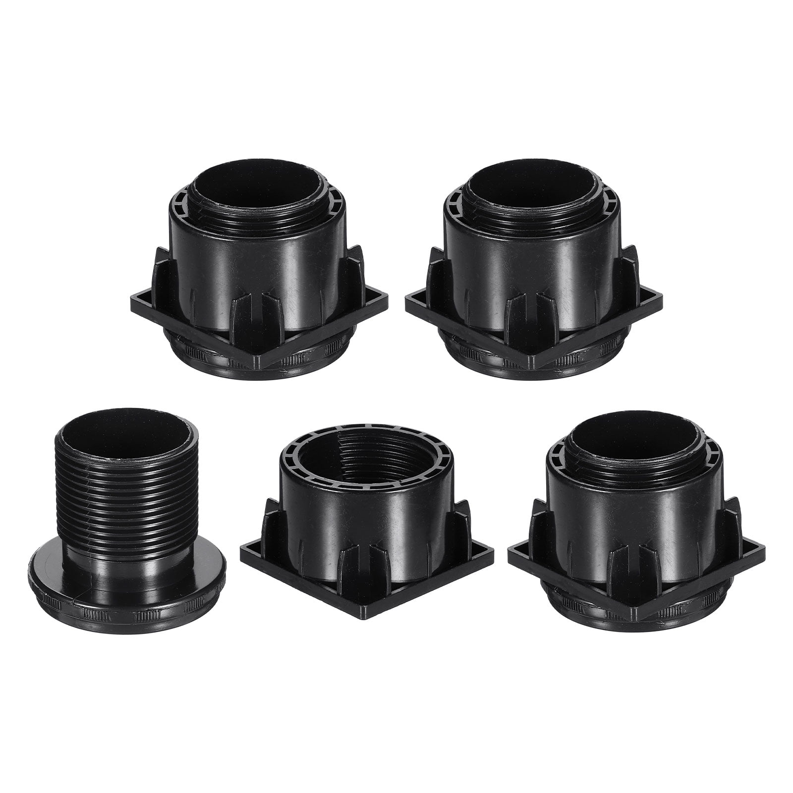 Uxcell 4 Set Leveling Feet, 60x60mm Plastic Adjustable Furniture Leg ...