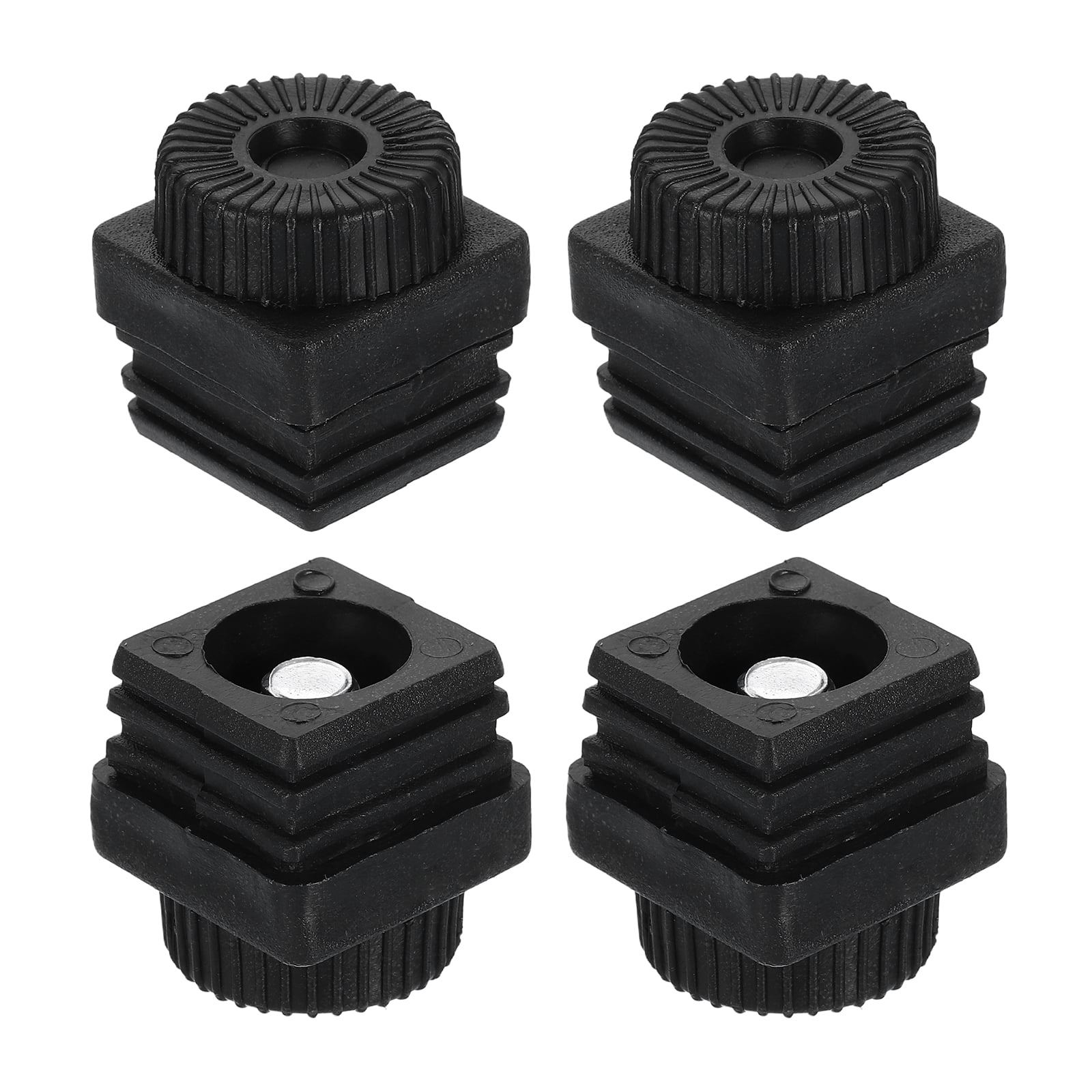 Uxcell 4 Set Leveling Feet, M10x30x30mm Plastic Adjustable Furniture ...