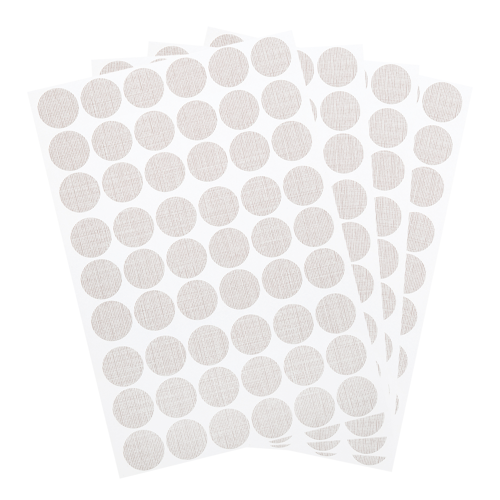 Uxcell 4 Sheets/216Pcs Screw Hole Stickers, 21mm Grey Self-Adhesive ...