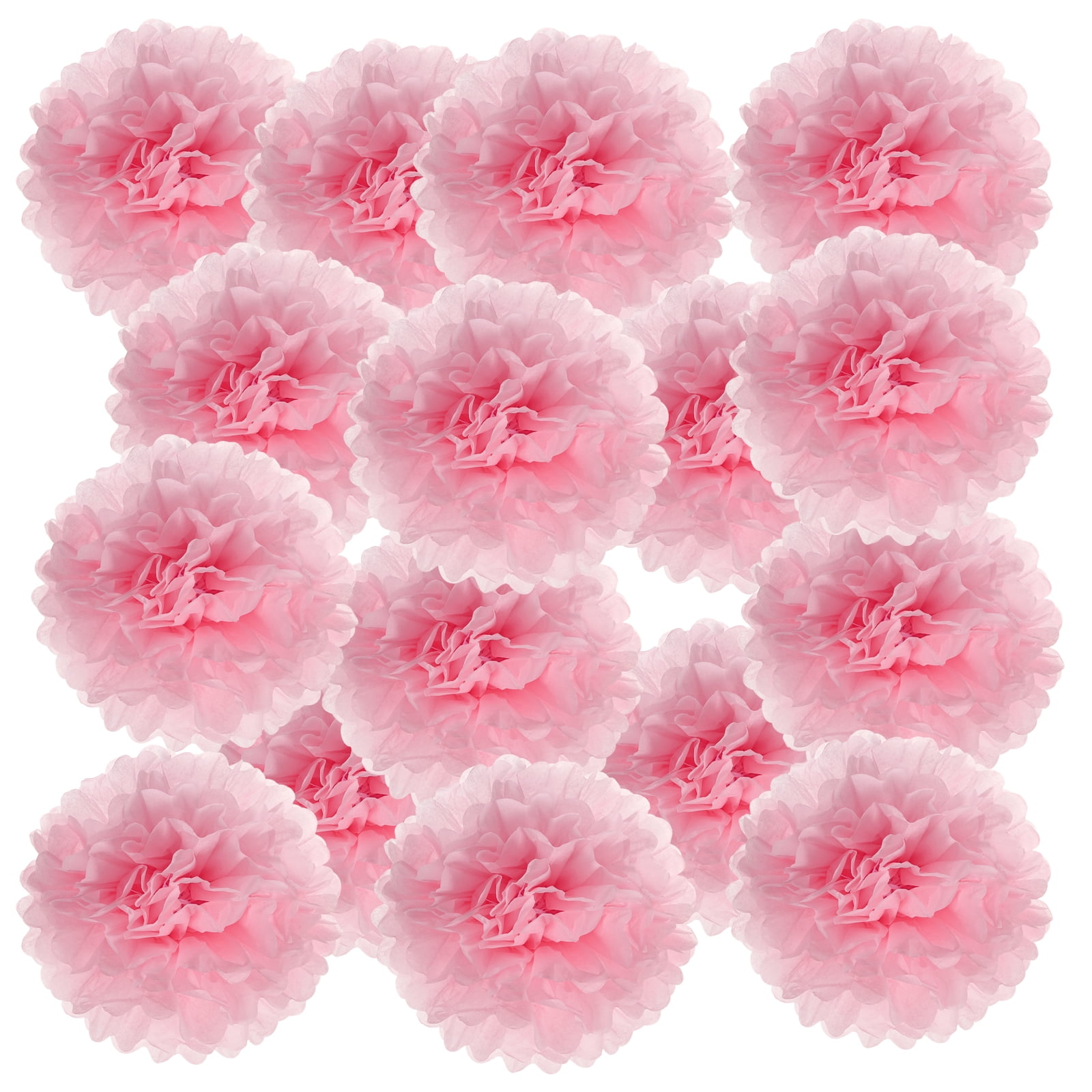 Uxcell Tissue Pom Poms Flowers Paper Flower Ball for Party Backdrop ...