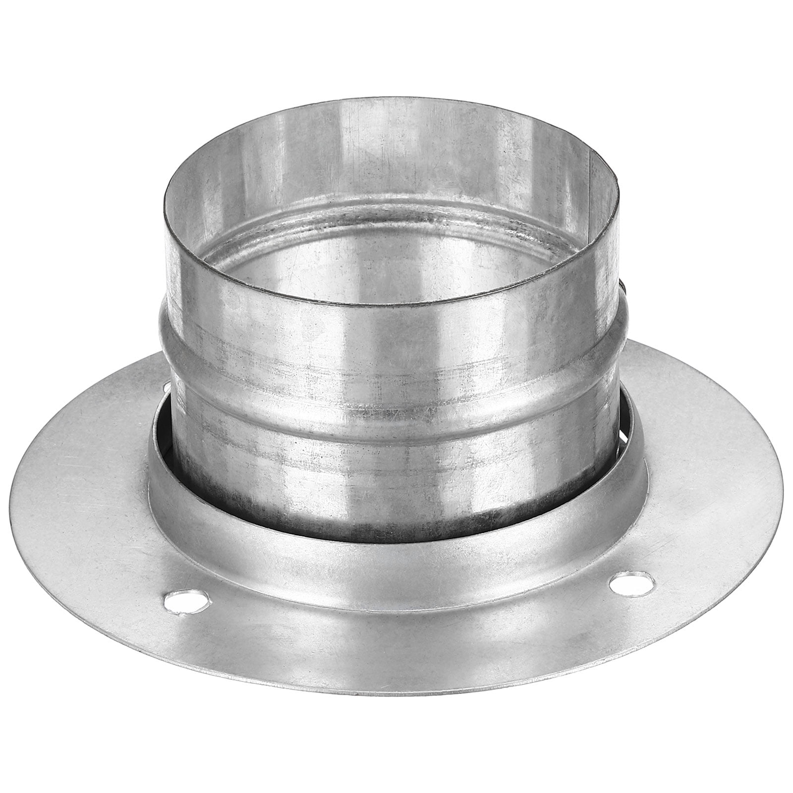 Uxcell 4" Vent Duct Connector Metal Flange Fitting Duct Air Tight ...