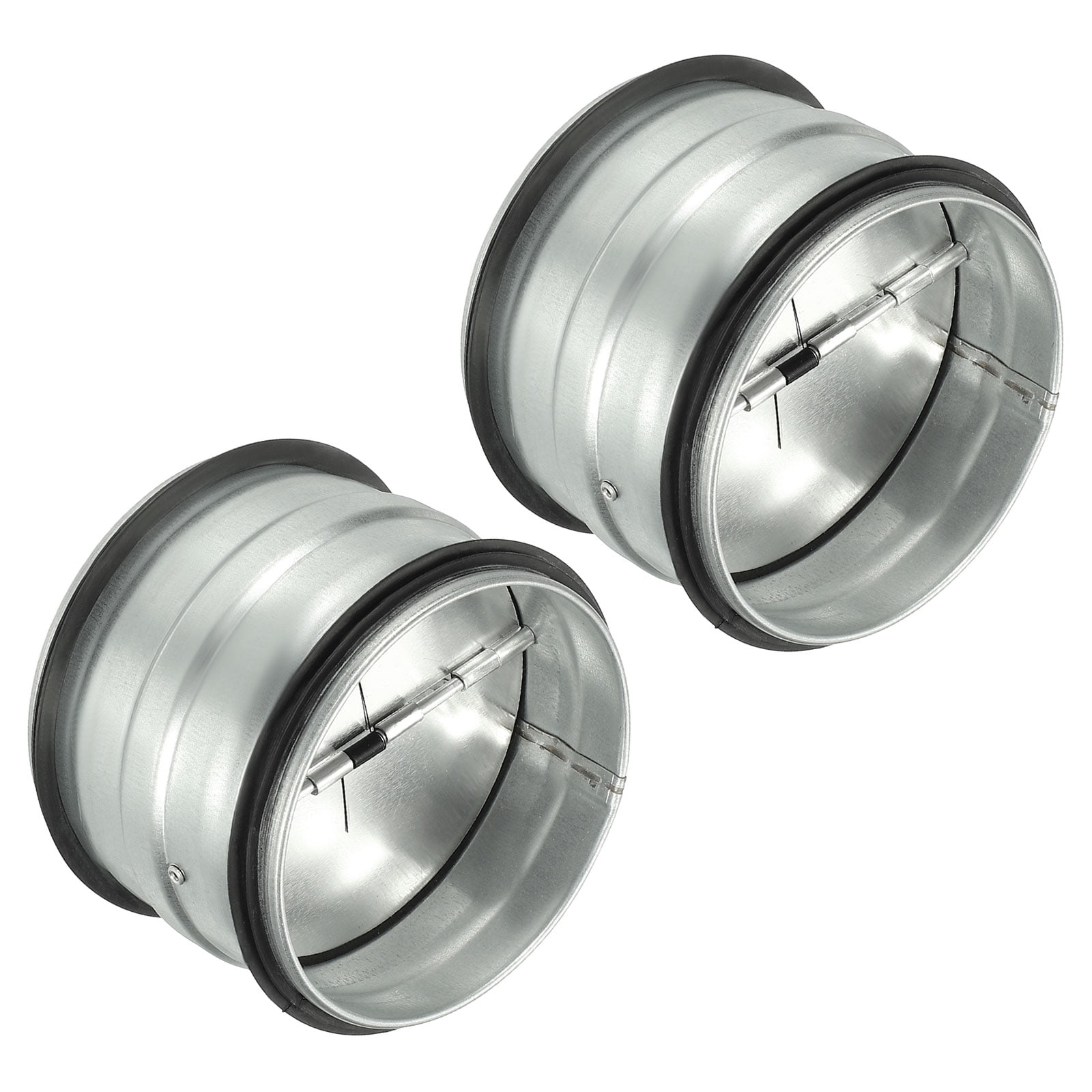 Uxcell 4-inch HVAC Backdraft Damper, One-Way Airflow Duct Draft Stopper ...