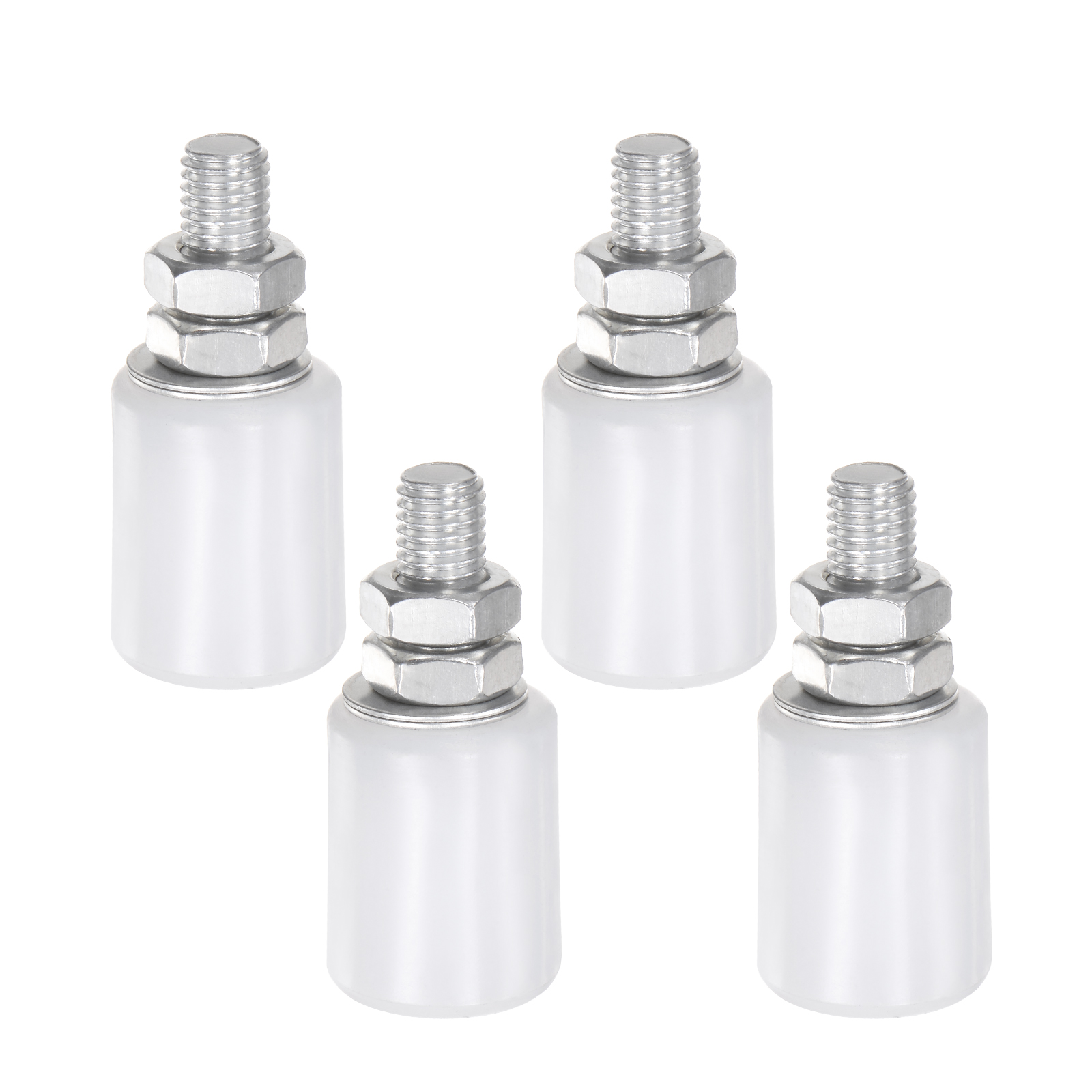 Uxcell 4 sets Gate Roller Guide 1.6" Nylon Roller Suitable for Sliding ...