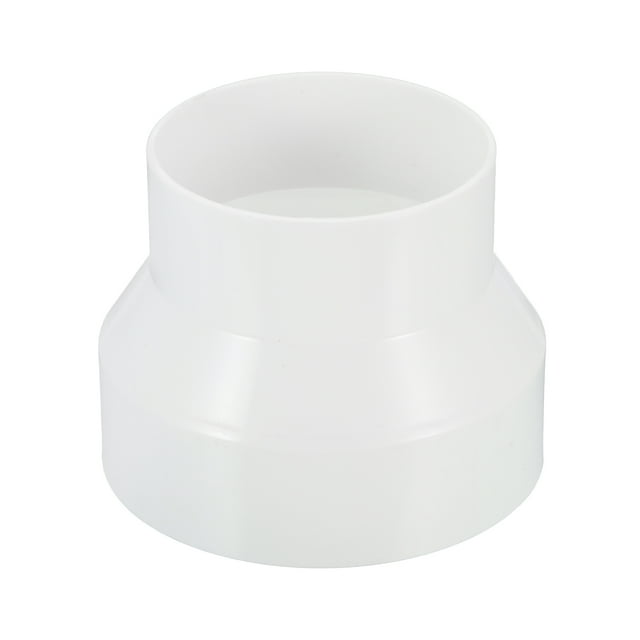 Uxcell 4" to 3" Duct Reducer, Duct Connector Ducting Inline Adapter ...