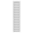 Uxcell 4 x 20 Inch Aluminum Vent Cover, Air Grille Ventilation Cover ...