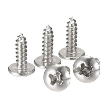 Uxcell M3 x 20mm Stainless Steel Cross pan Head Self Tapping Screws Bolts (50-pack) - Walmart.com