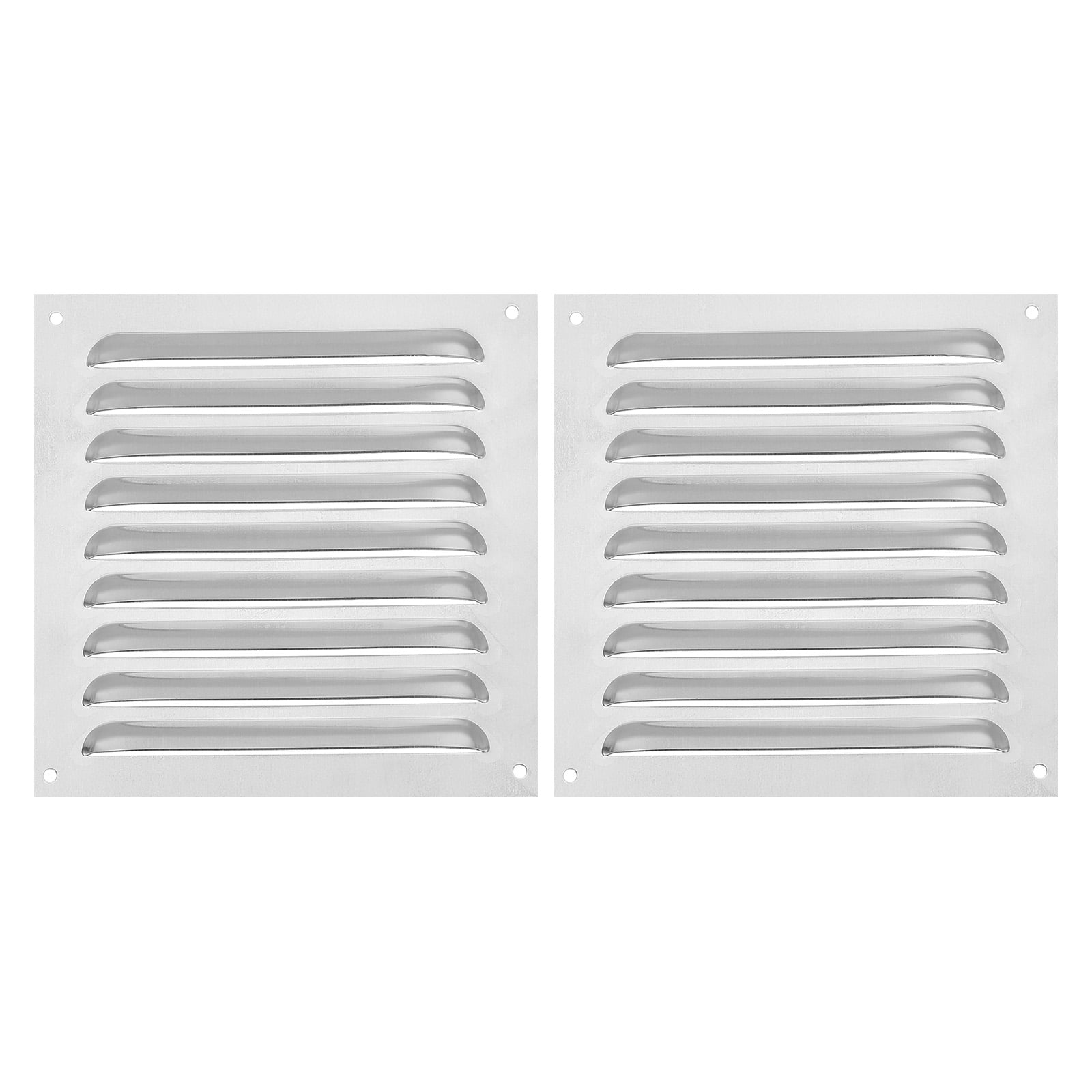 Uxcell 4 x 4 Inch Aluminum Vent Cover, Screen Air Grille Ventilation ...
