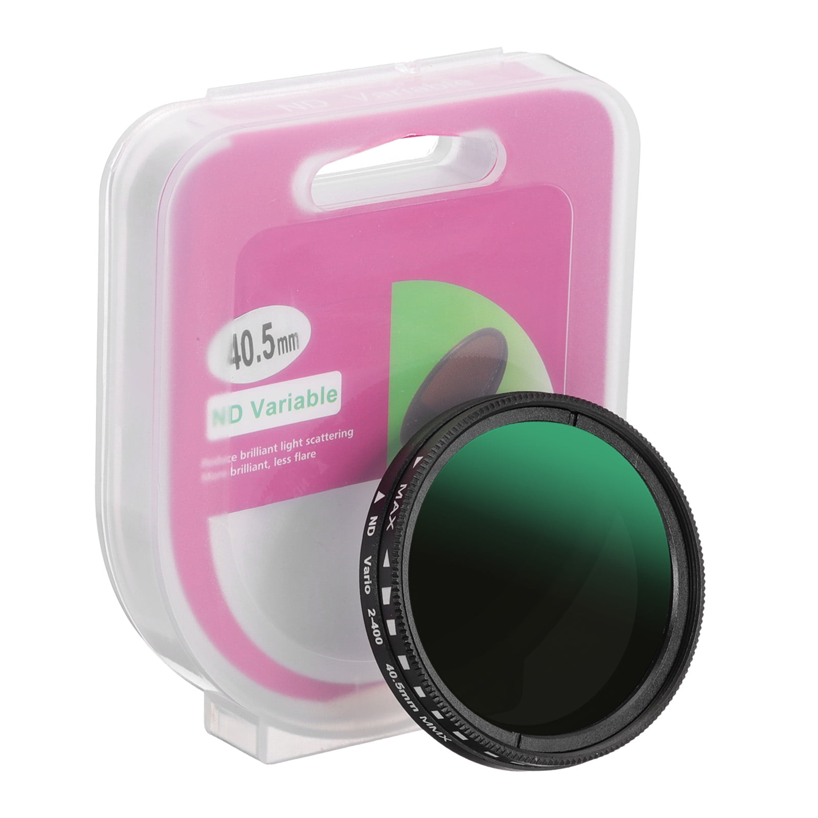 Uxcell 40.5mm ND Filter, Variable ND Lens ND2-ND400 Adjustable Neutral ...
