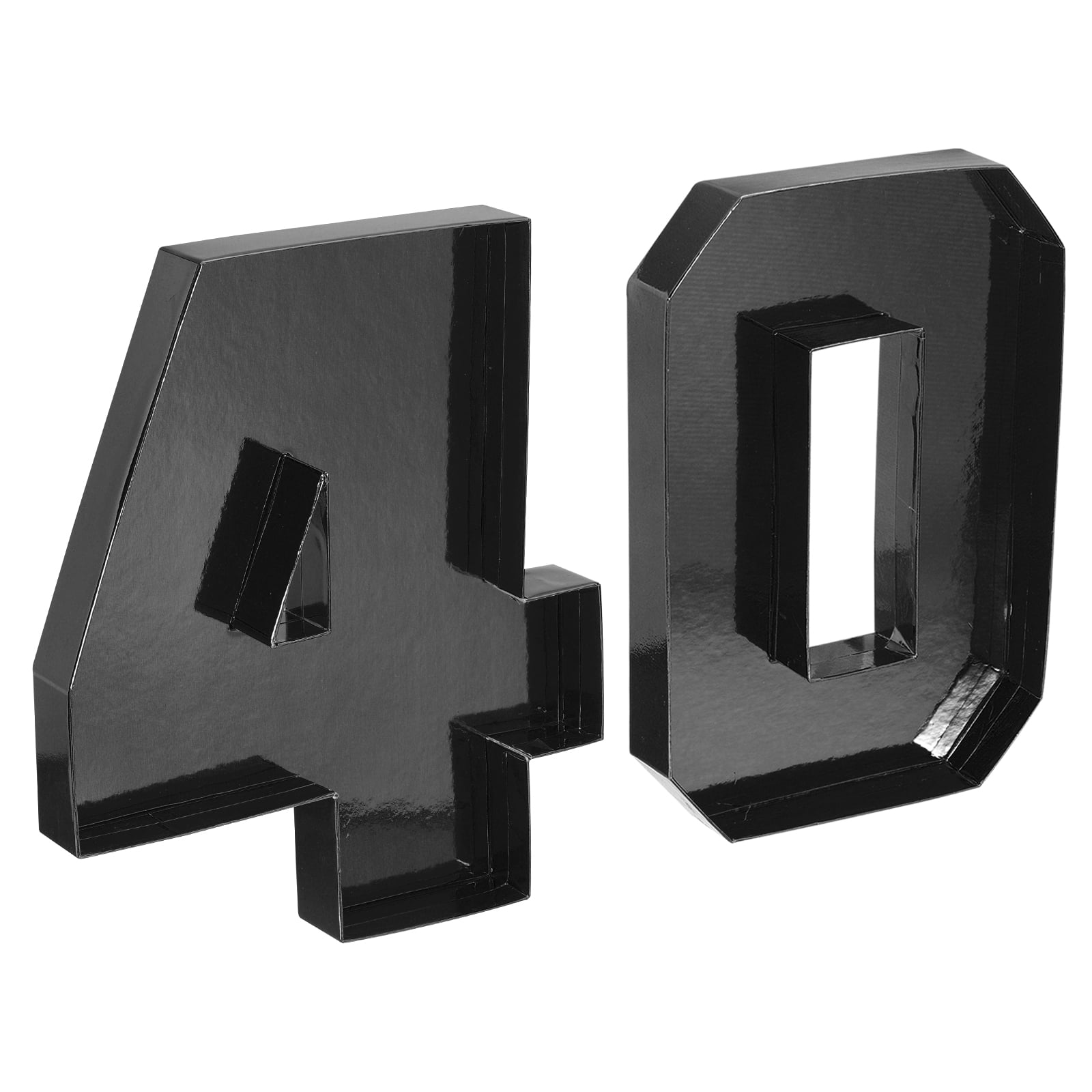 Uxcell 40 Cardboard Number Set, Paper Box Fillable Tray Container for ...