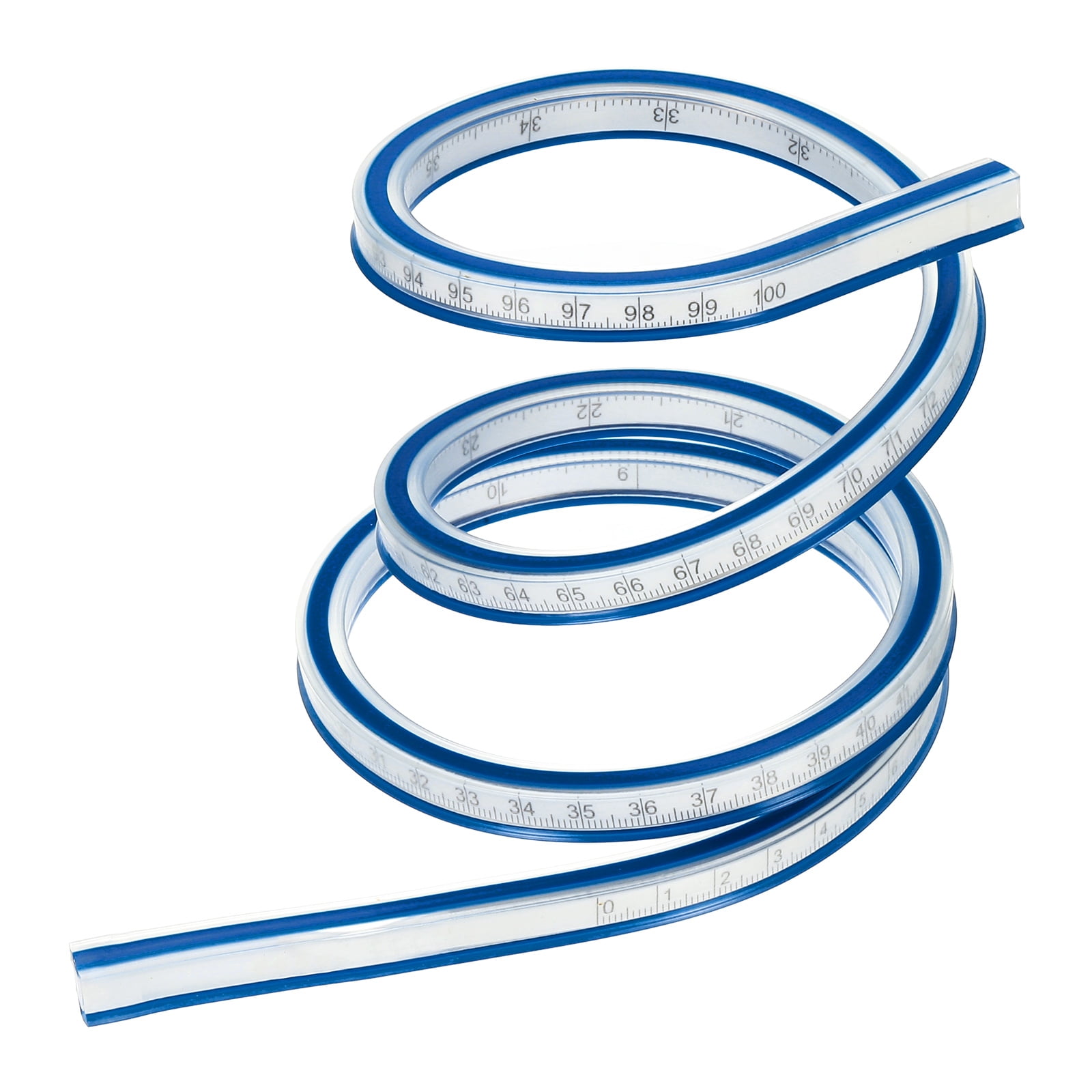 Uxcell 40 Inch 100cm Flexible Curve Ruler Can Be Bent for Drawing ...
