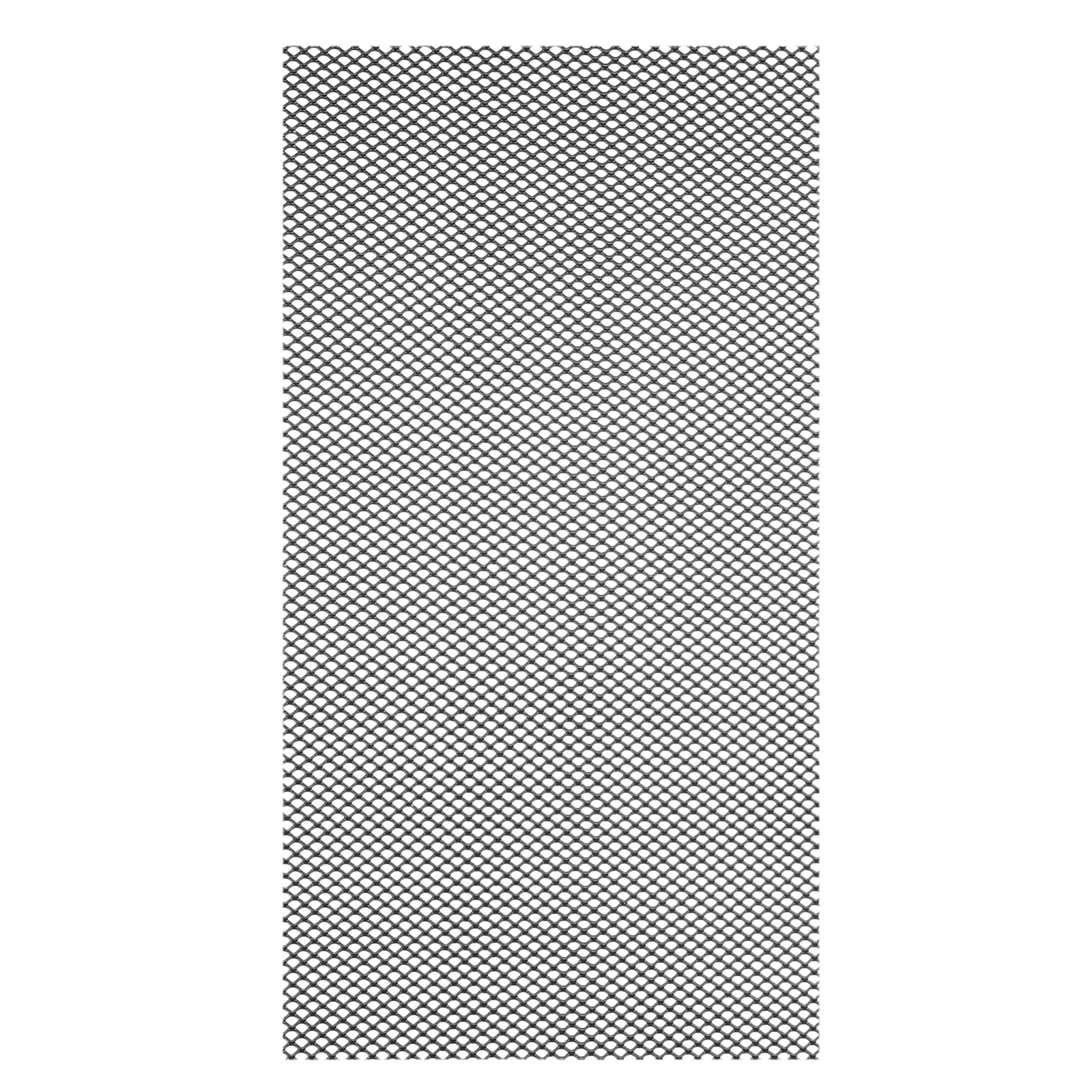 Uxcell 40"L x 13"W Perforated Metal Sheets, 1Pcs 15Ga 5x8mm Rhombus ...