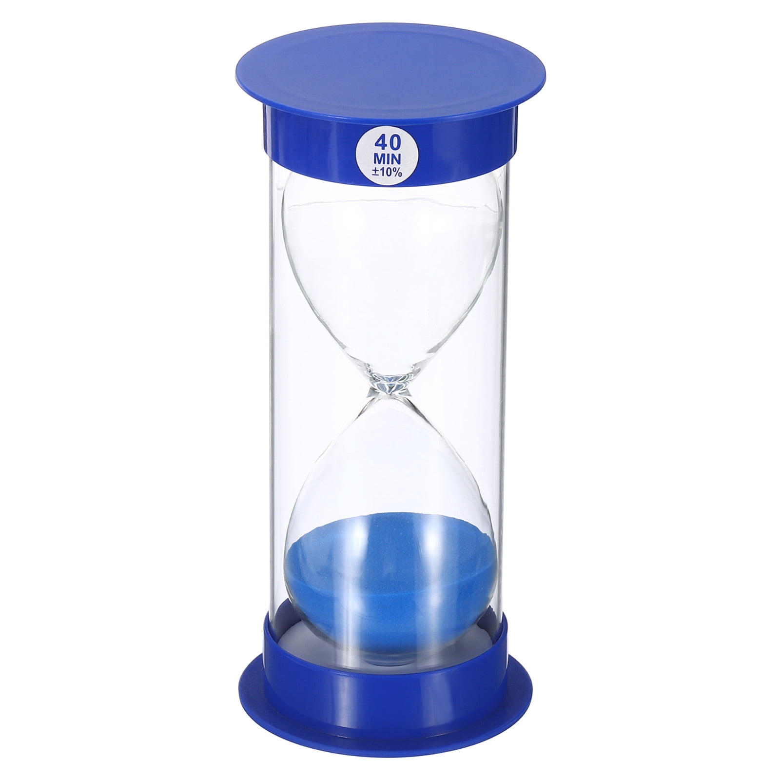 Uxcell 40 Min Sand Timer, Round with Plastic Cover, Count Down Sand ...