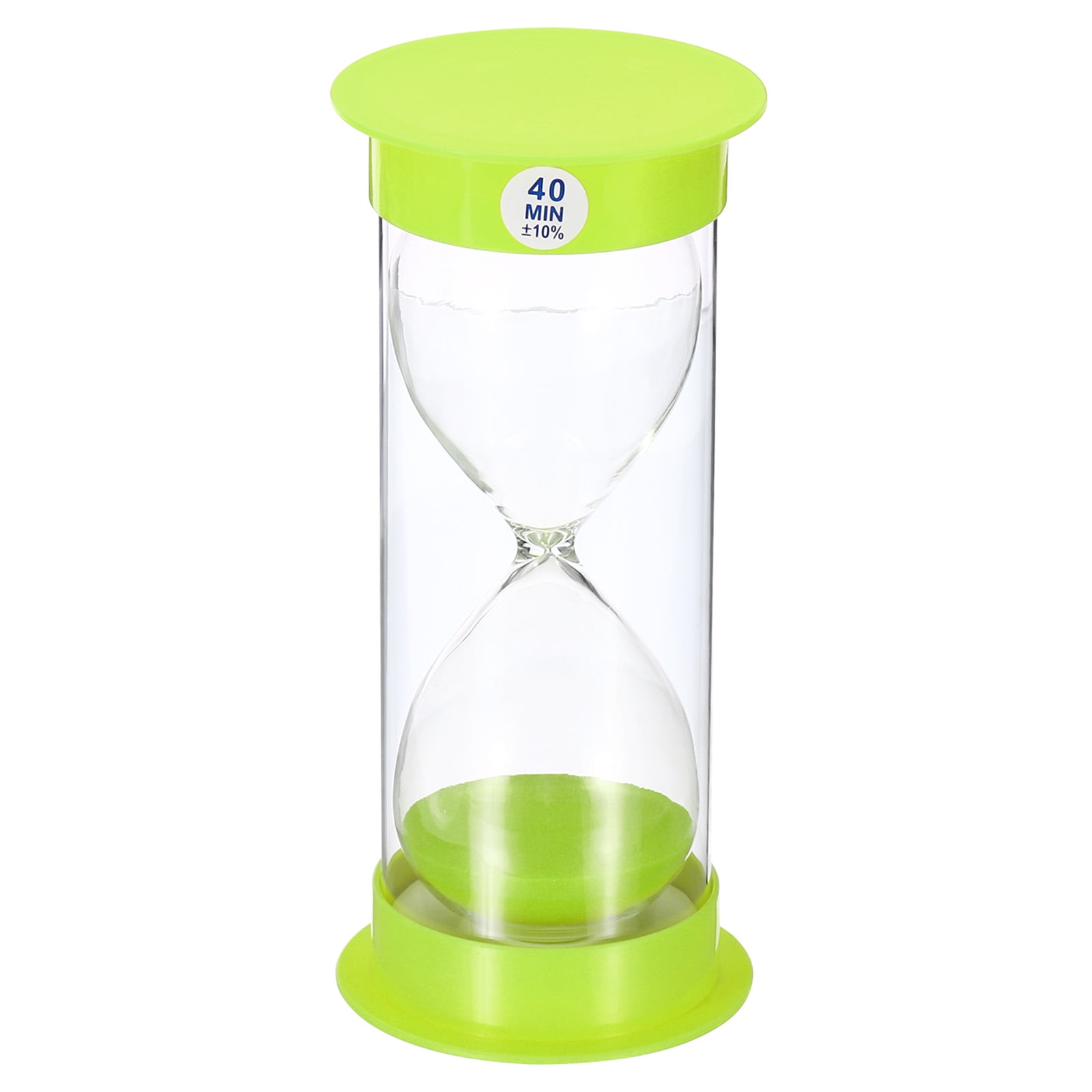 Uxcell 40 Min Sand Timer, Round with Plastic Cover, Count Down Sand ...