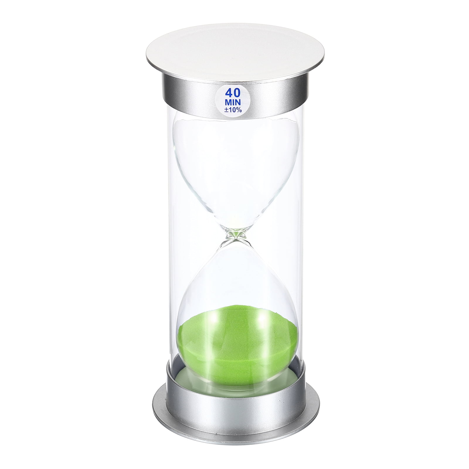Uxcell 40 Minute Sand Timer, Sandy Clock, Count Down Sand Glass, Green ...