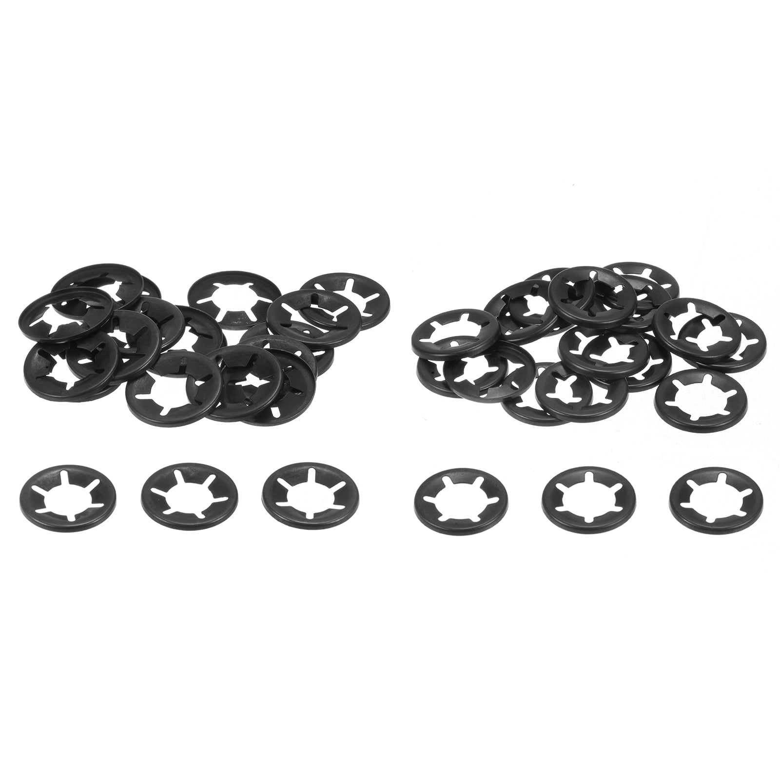 Uxcell 40 Pack Internal Tooth Star Lock Washers Set M14 M16 Quick Speed ...