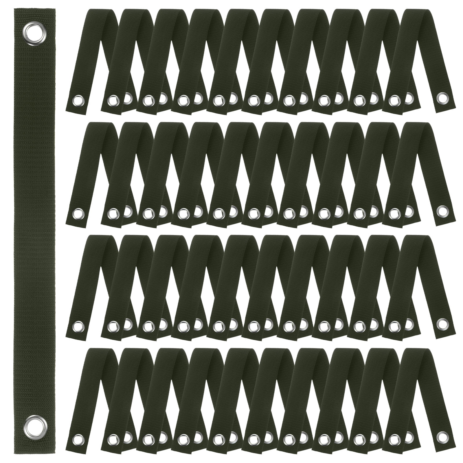 Uxcell 40-Pack Tree Straps for Staking,1.5 Inch x 15.7 Inch for Leaning ...