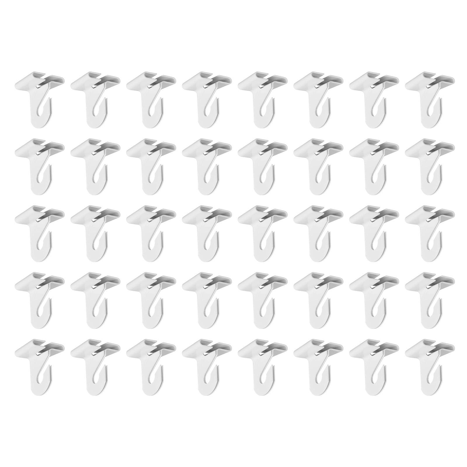 Uxcell Drop Ceiling Hooks Metal T-Bar Track Clip Suspended Drop Ceiling ...
