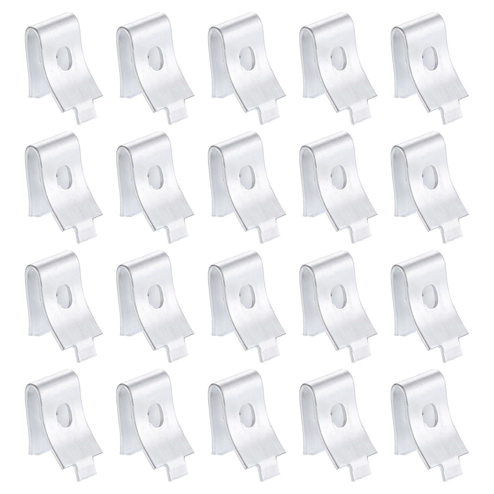 Uxcell 40 Pcs Shelf Bracket Clips, Cabinet Shelf Clips Shelving Clips ...