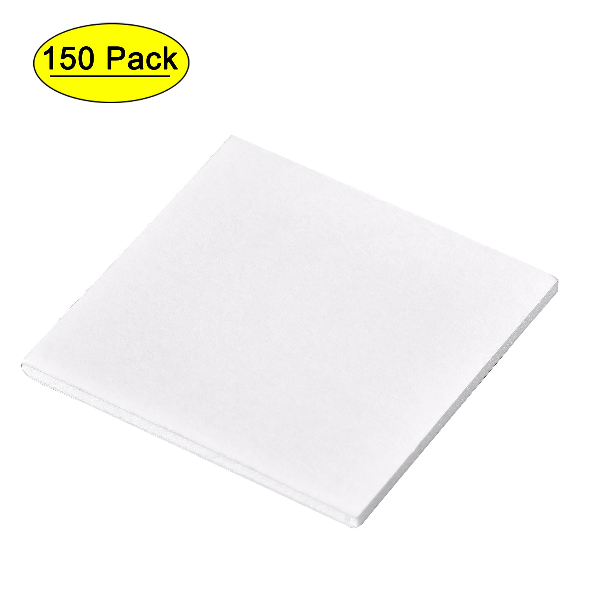 Uxcell 40 x 40 x 1.5mm EVA Foam Square Double Sided Sticky Pads ...