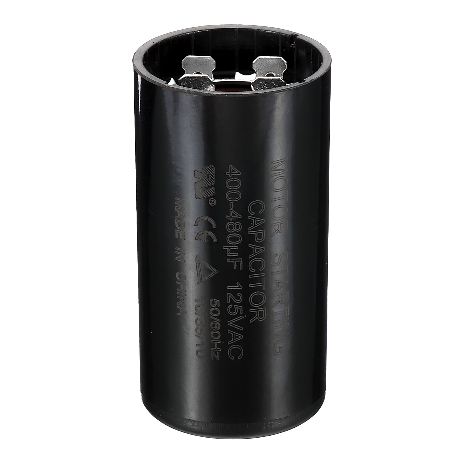 Uxcell 400-480uF/Mfd 125VAC 50/60Hz Motor Start Capacitor CD60 Run ...