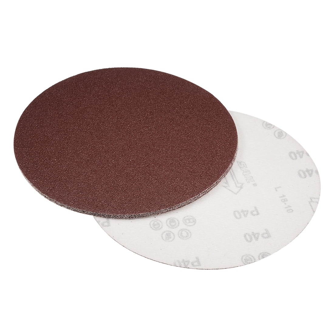 Uxcell 40Grits PSA Sanding Disc Adhesive Backed Sheets Sandpaper ...