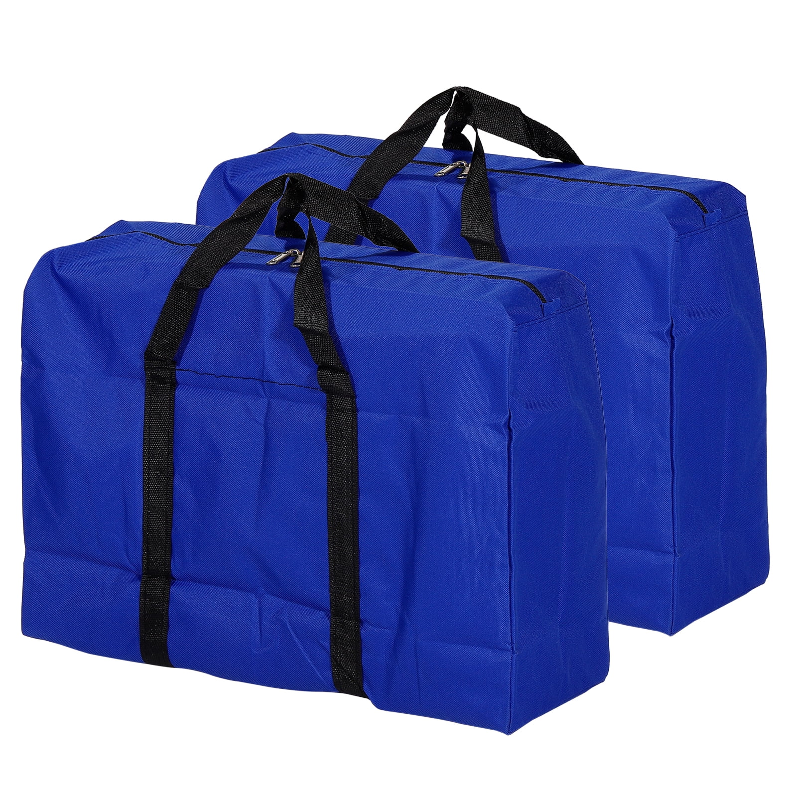 Uxcell 40L Capacity Storage Tote with Zippers Clothes Moving Tote Bags ...