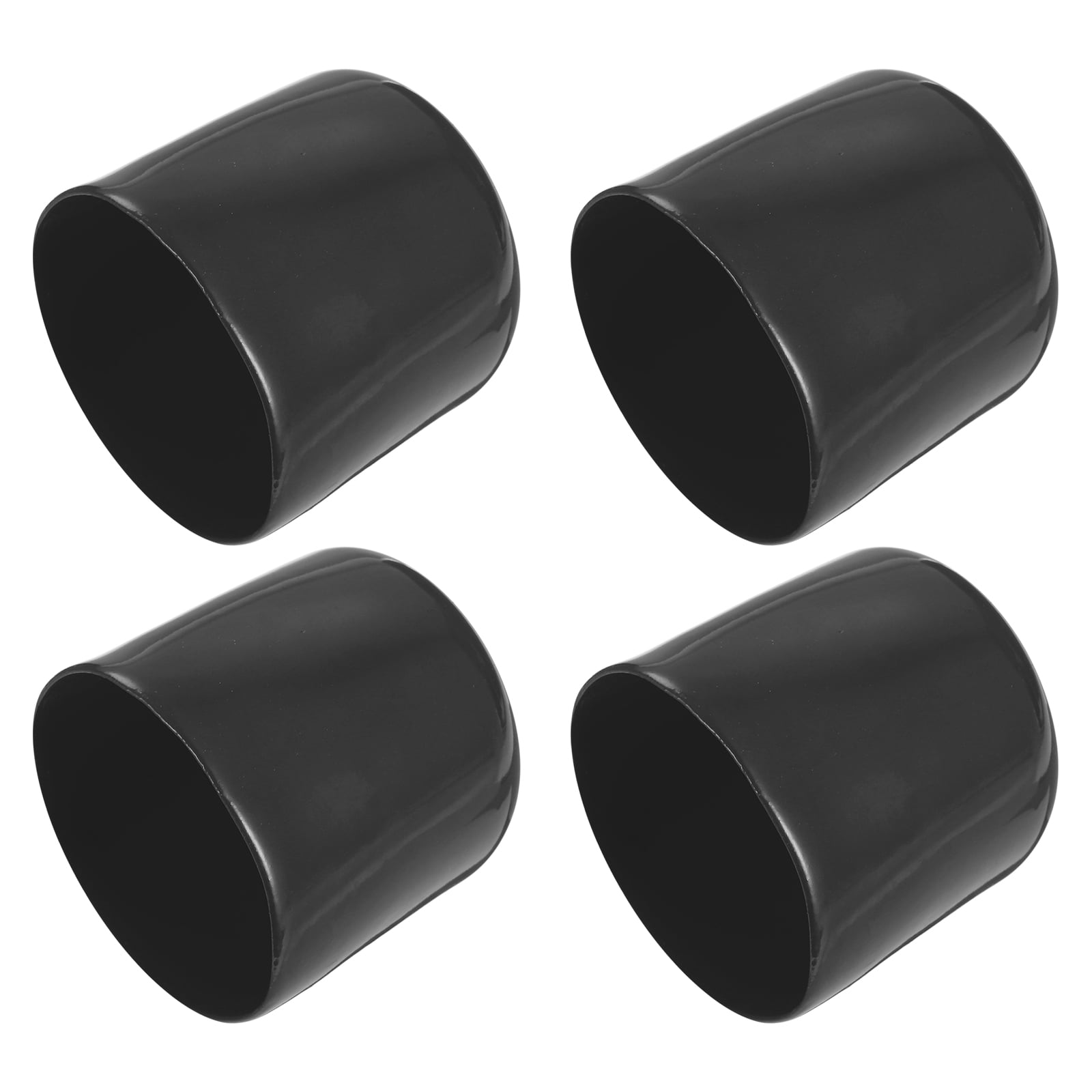 Uxcell 40MM Vinyl Rubber End Caps, 4 Pack Round Bolt Screw Covers Caps ...
