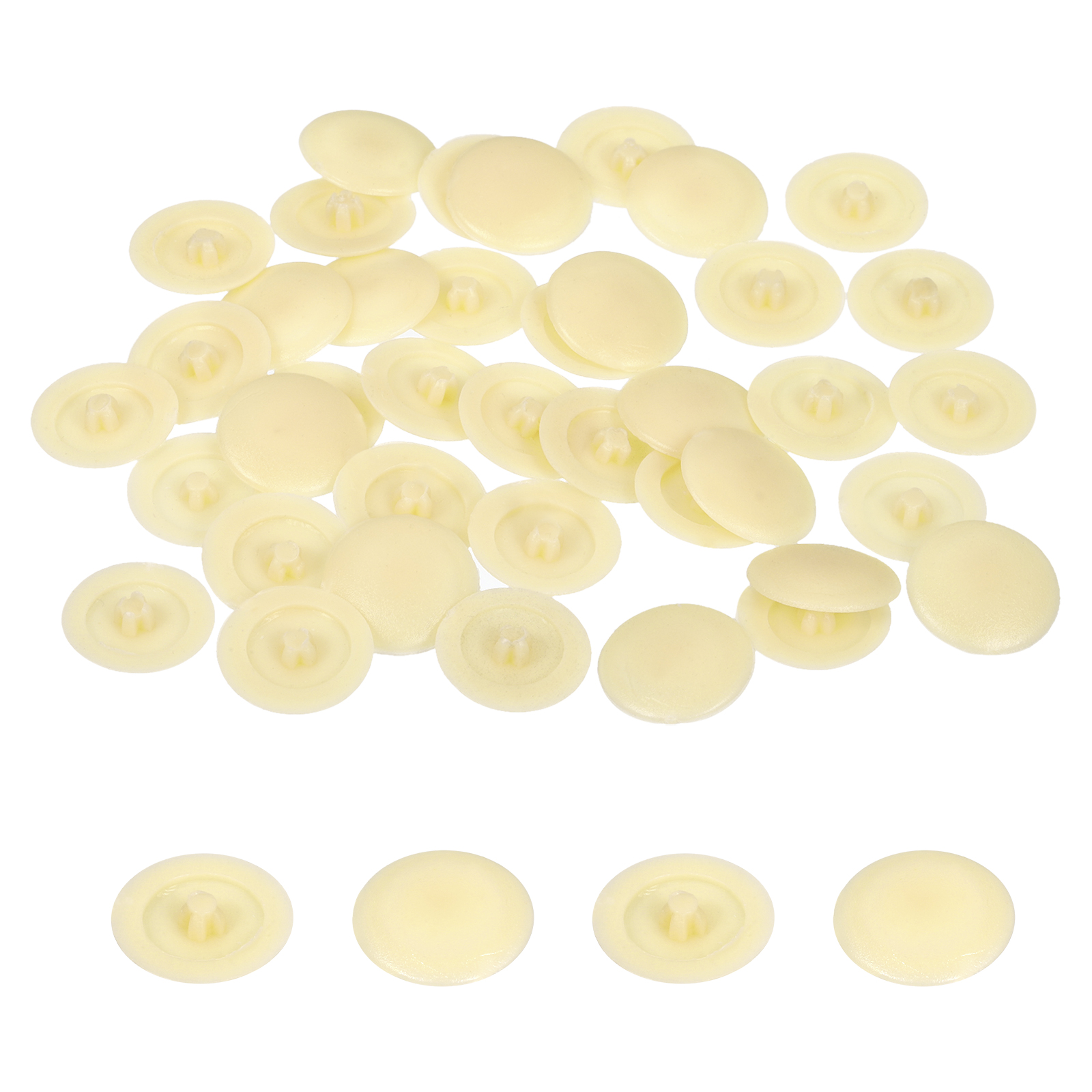 Uxcell 40PCS Screw Cap Covers, 12mm Screw Decorative Caps for Phillips ...