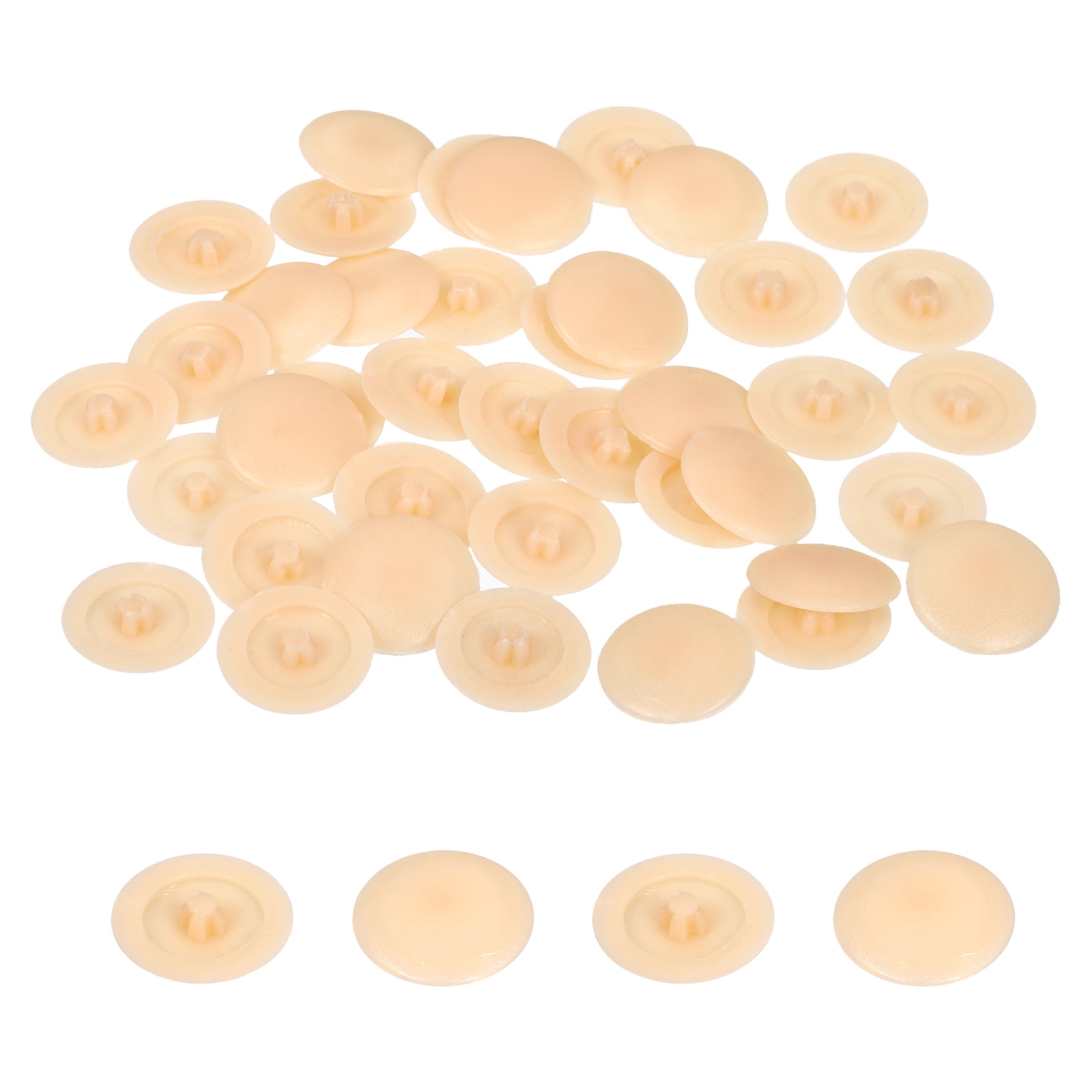 Uxcell 40PCS Screw Cap Covers, 12mm Screw Decorative Caps for Phillips ...