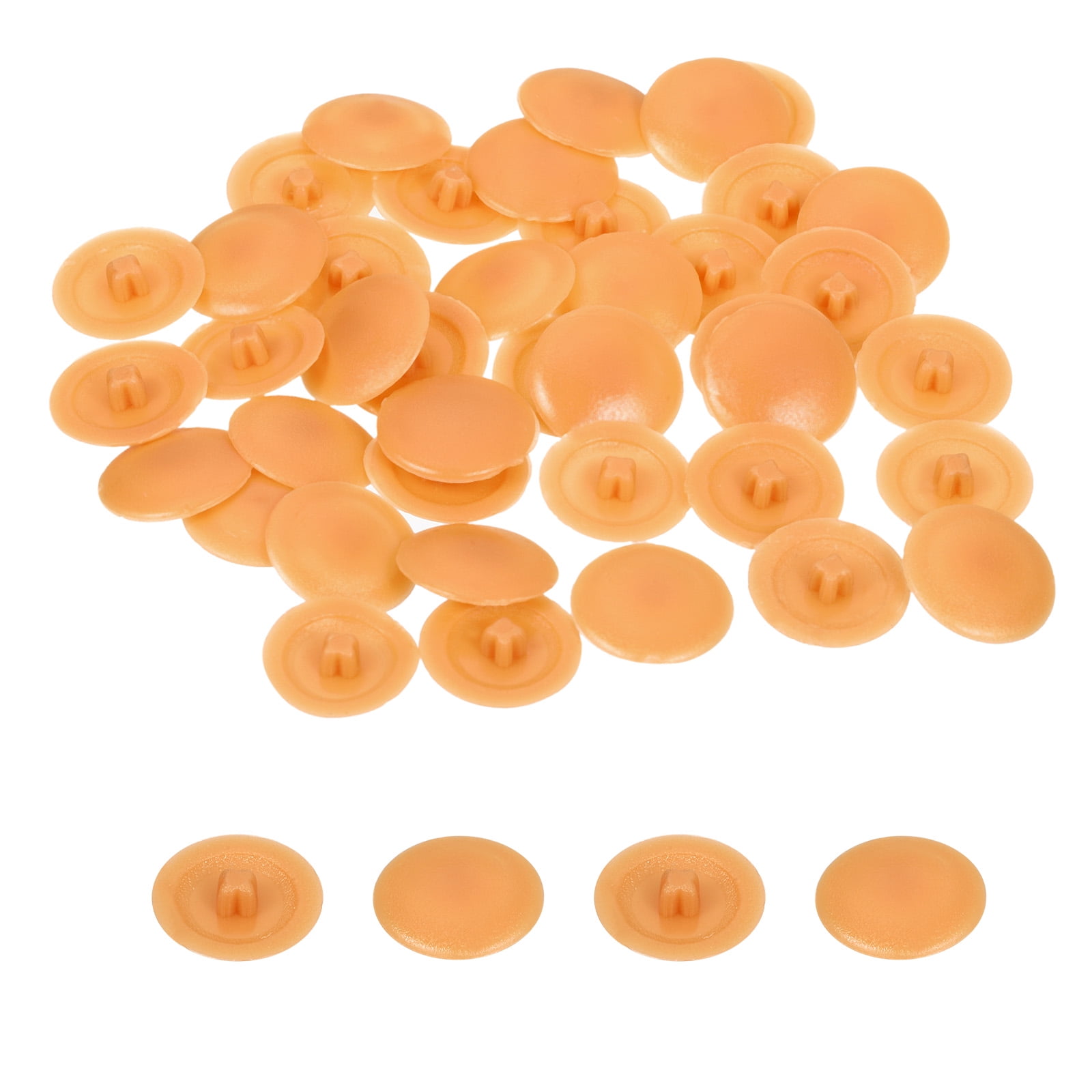 Uxcell 40PCS Screw Cap Covers, 12mm Screw Decorative Caps for Phillips ...