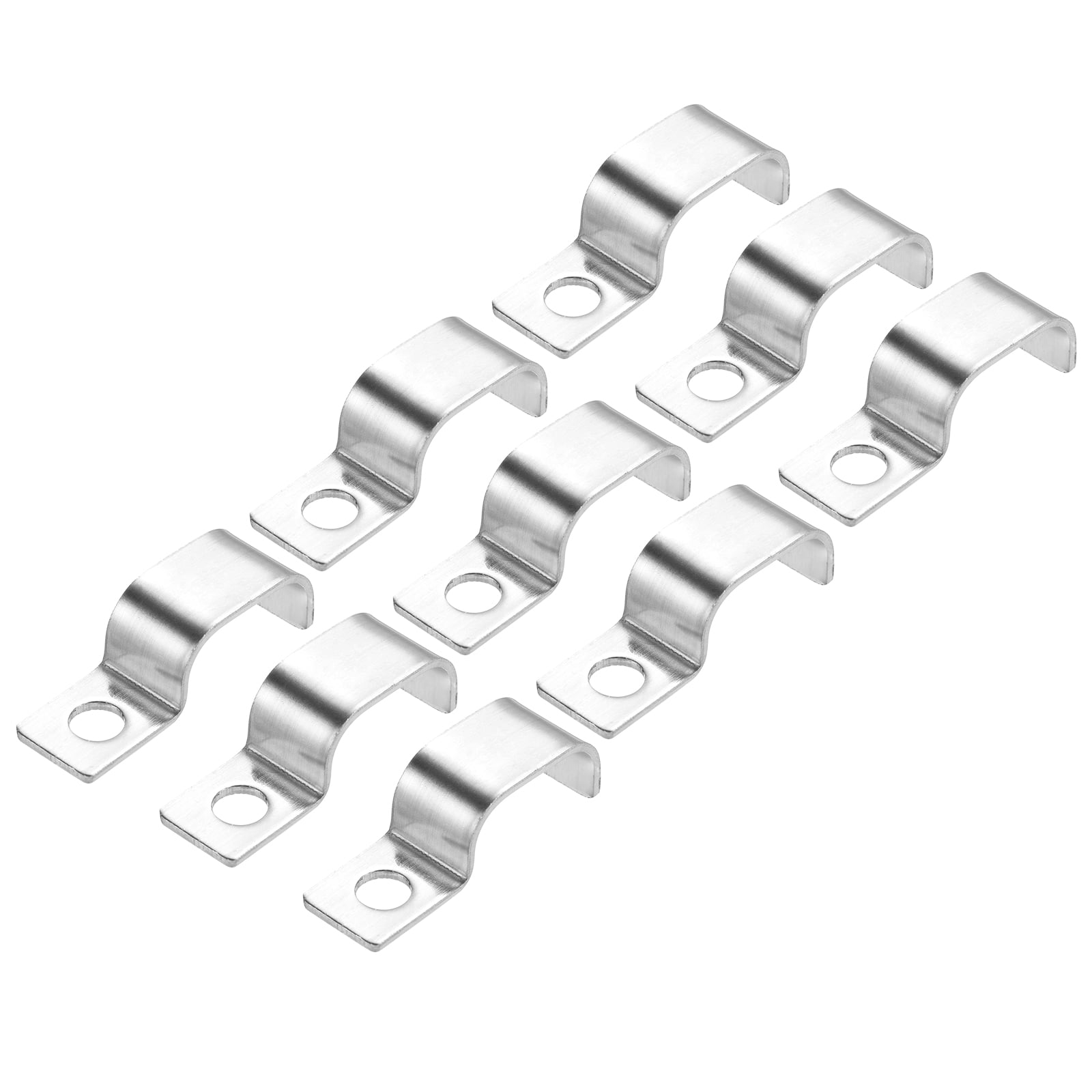 Uxcell 40Pack Pipe Strap, 304 Stainless Steel Pipe Support Strap Fit ...