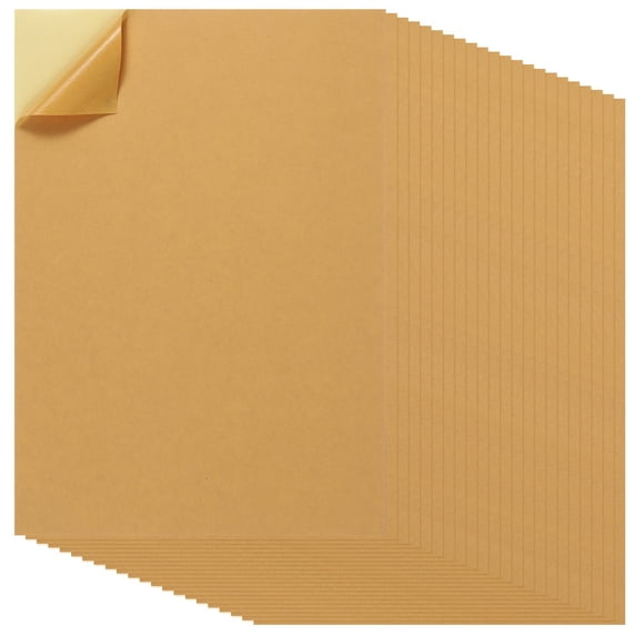 Uxcell 40Pcs Full Sheet Label Sticker Paper, A4 Shipping Labels Matte ...