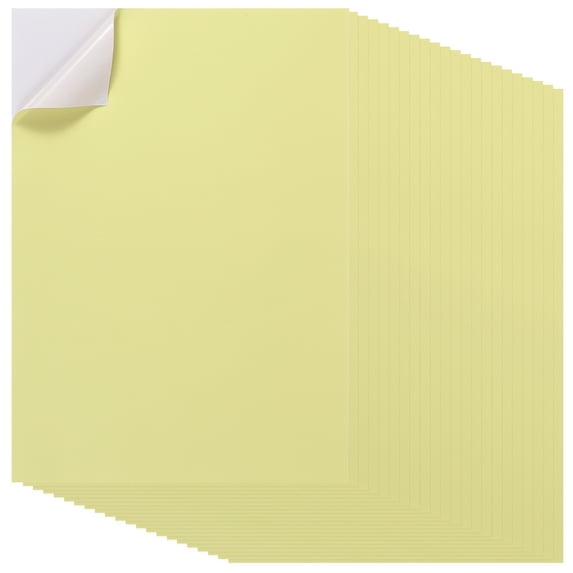 Uxcell 40Pcs Full Sheet Label Sticker Paper, A4 Shipping Labels Matte ...